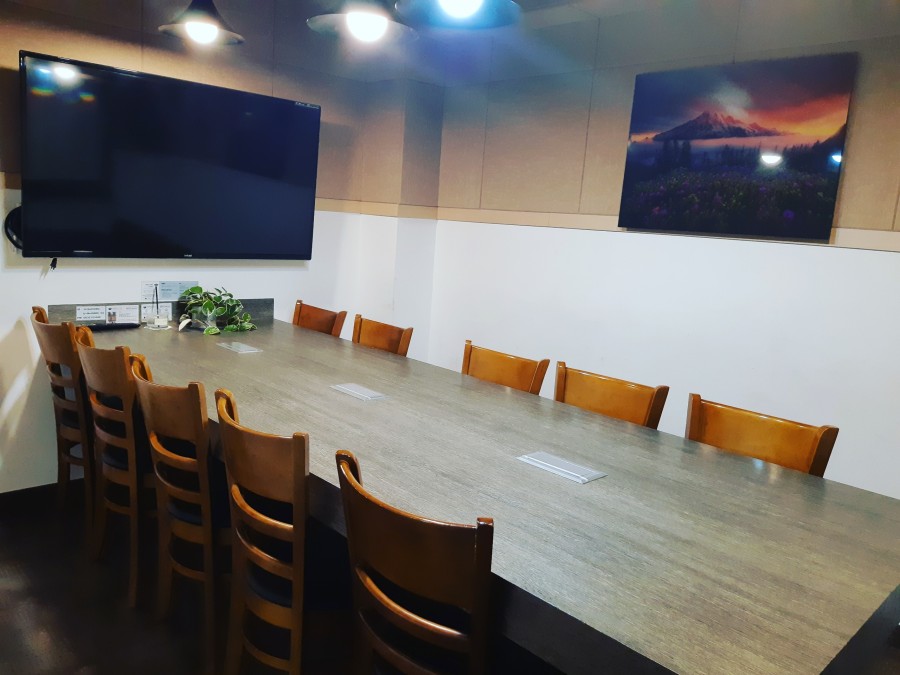 커피랑도서관 10인 스터디룸 스페이스클라우드